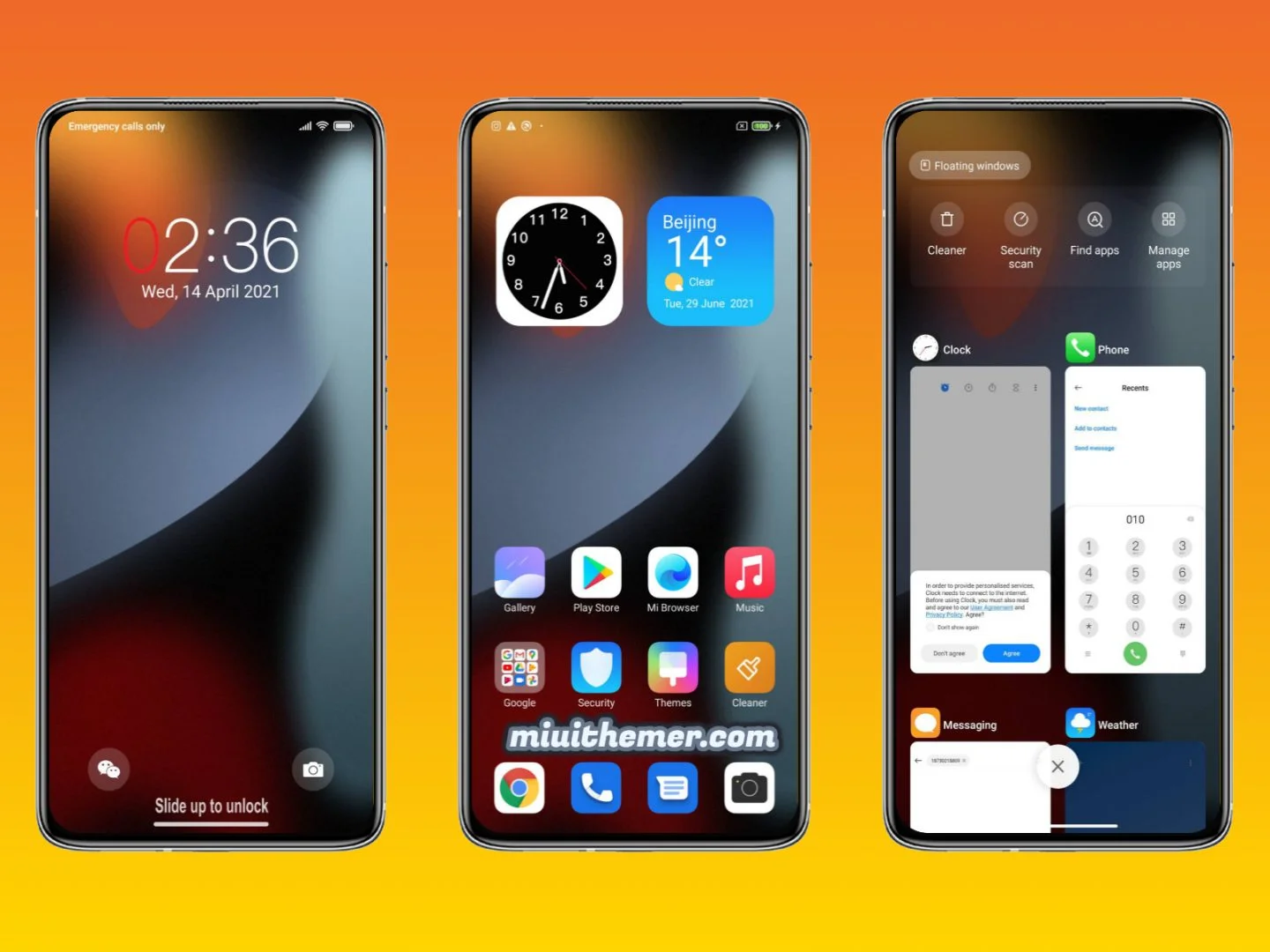 iOS 15 Pro v12.5 MIUI theme for Xiaomi and Redmi devices - MIUI Themer