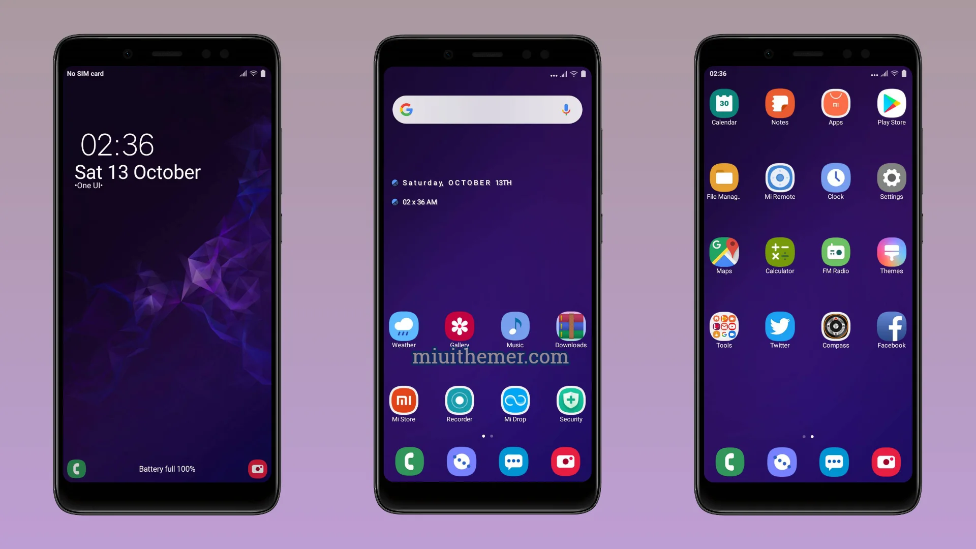 One UI v2 MIUI theme for Xiaomi and Redmi Device - MIUI Themer