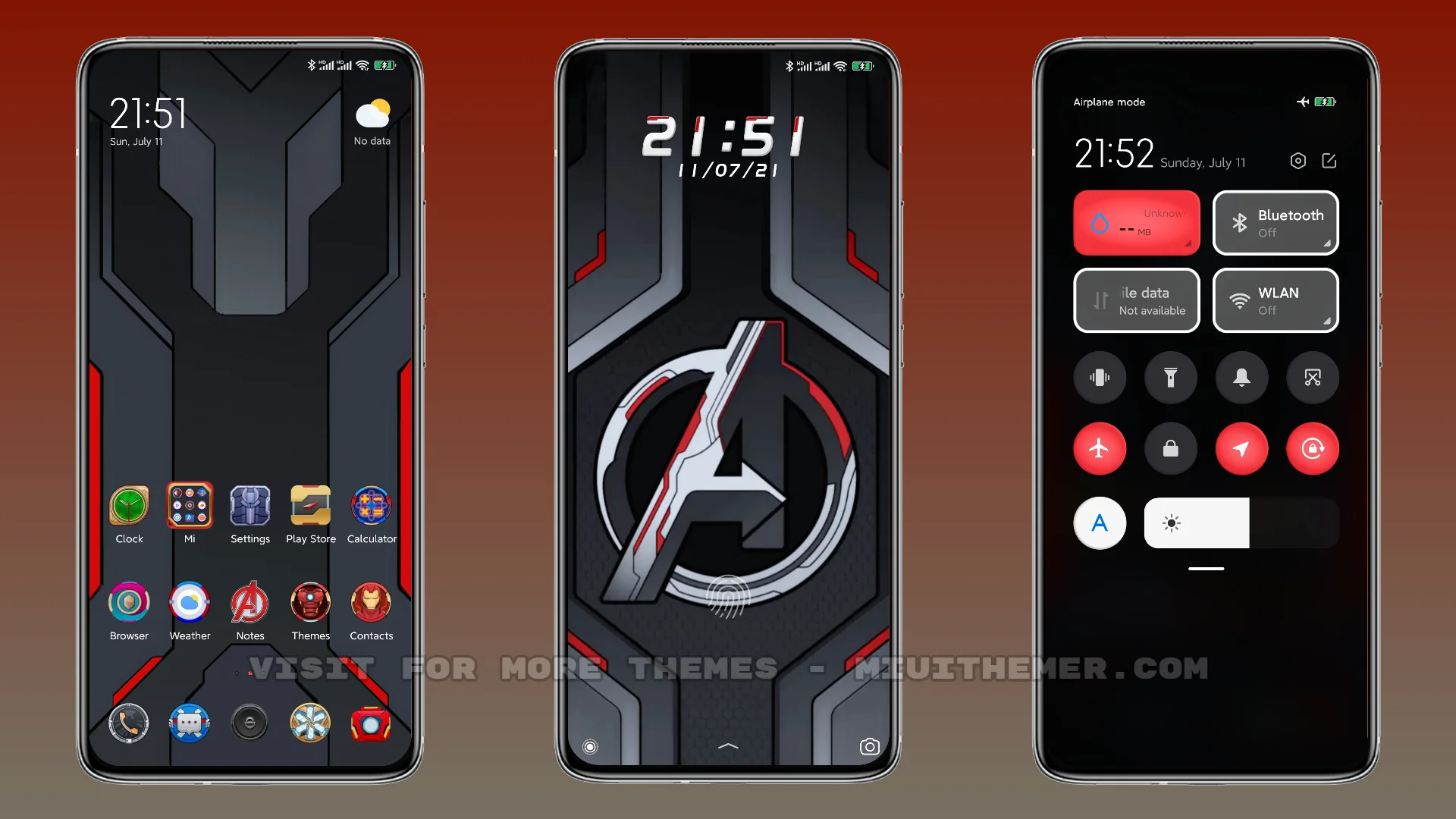 Oppo Reno Marvel MIUI theme for Xiaomi and Redmi Devices - MIUI Themer