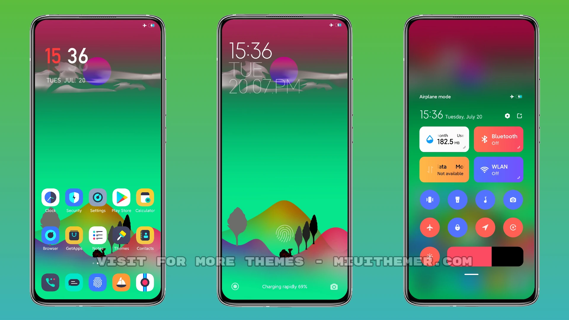 P-paesaggio MIUI theme for Xiaomi and Redmi devices - MIUI Themer