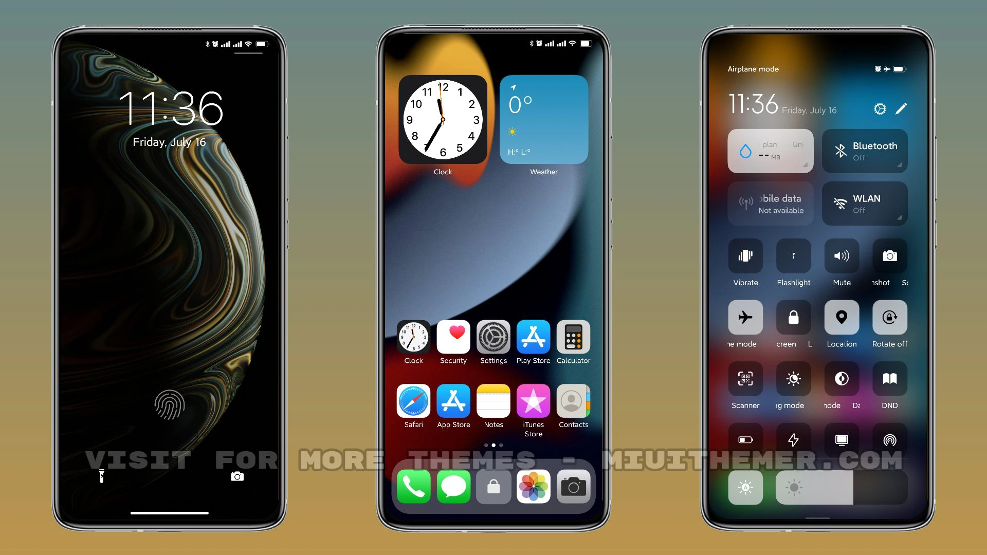 iOS 15 Mix MIUI theme for Xiaomi and Redmi Devices - MIUI Themer