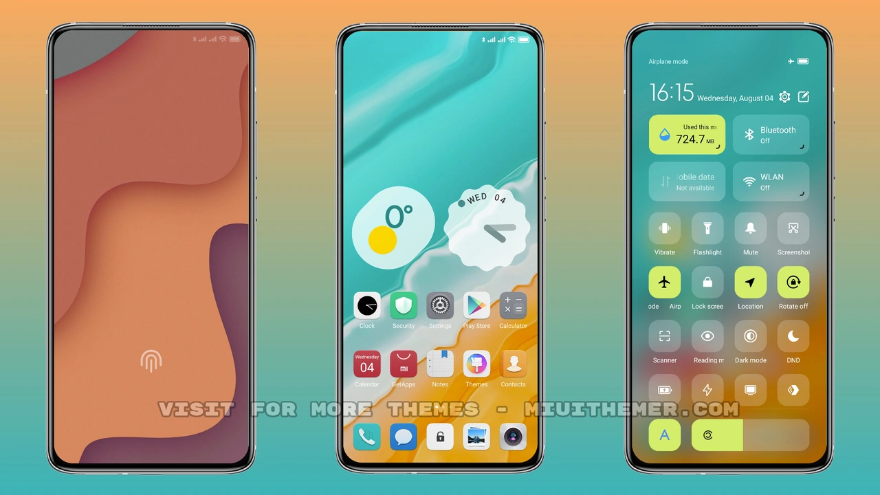 Android 12 Dark MIUI theme with EMUI Icons for Xiaomi and Redmi devices ...
