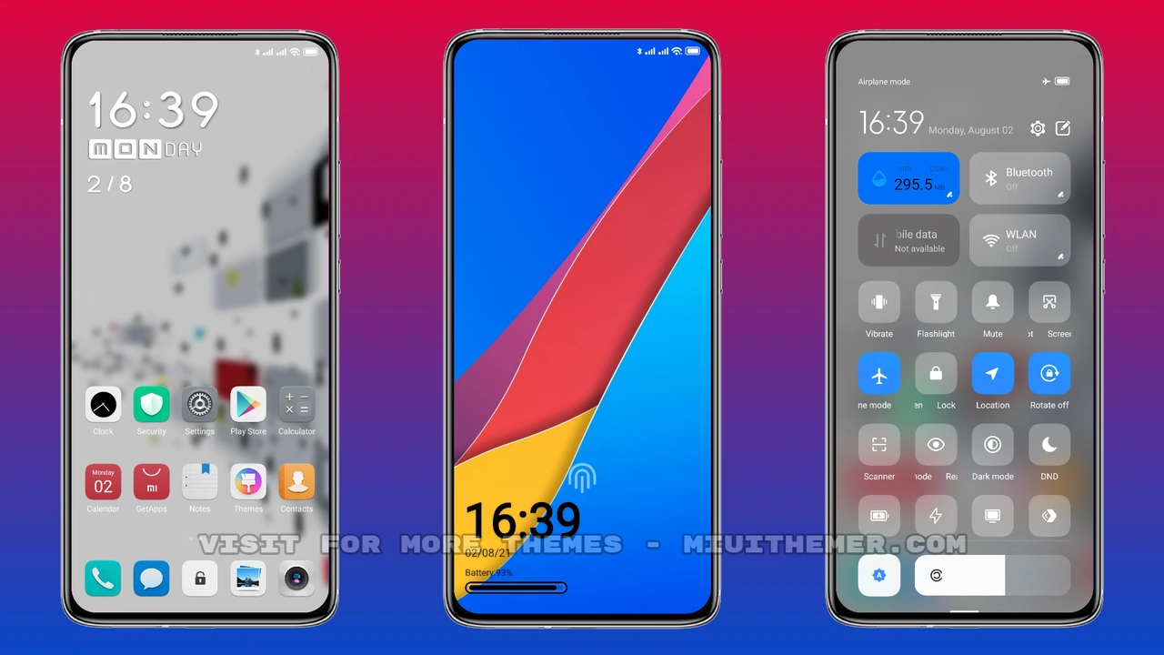 BLUE LINES MIUI theme for Xiaomi and Redmi devices - MIUI Themer