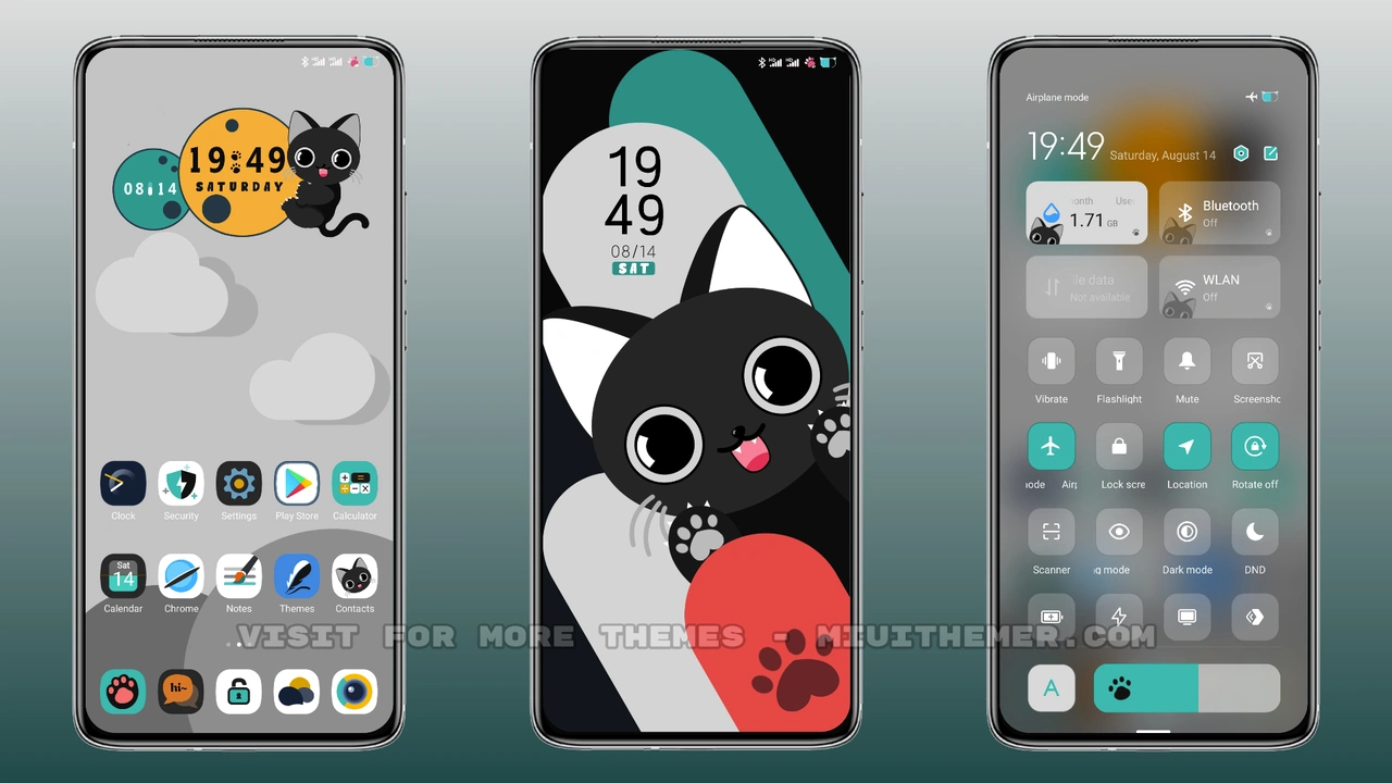 CAT House MIUI theme for Xiaomi and Redmi devices - MIUI Themer