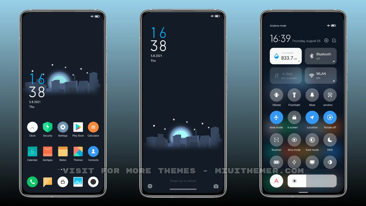 Elegant Night Life MIUI dark theme for Xiaomi and Redmi devices - MIUI ...