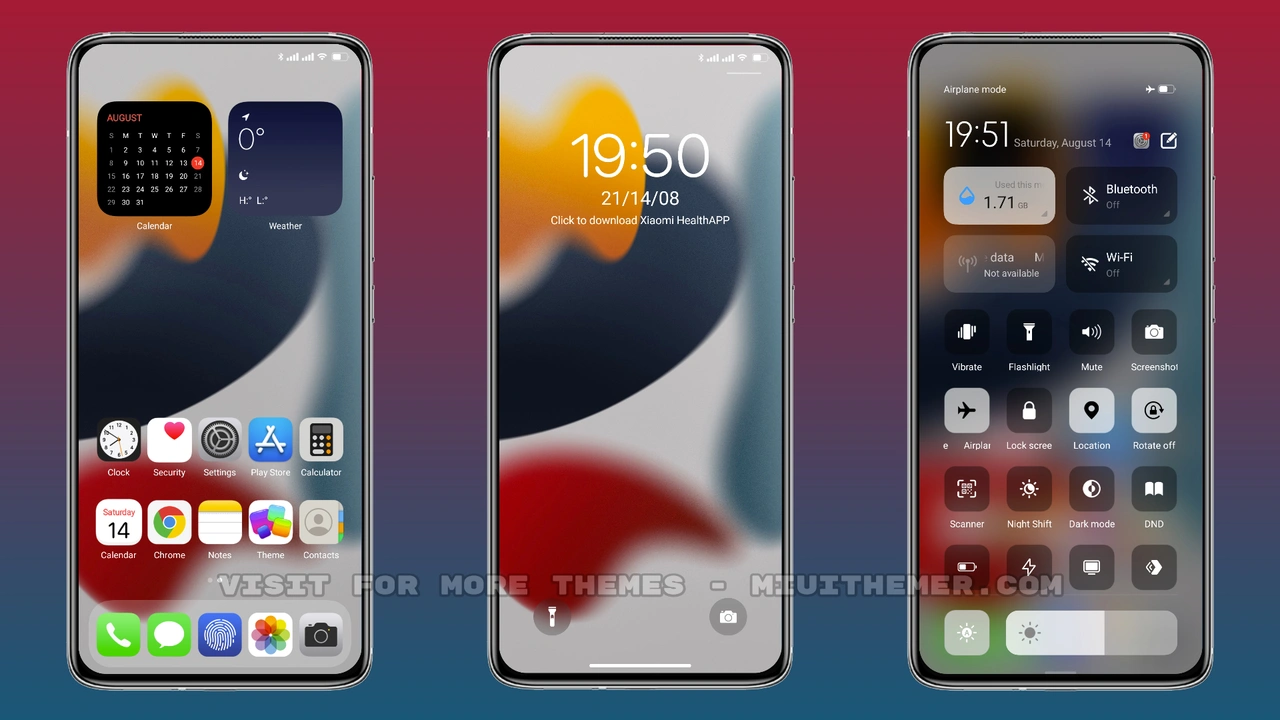 iOS 15 Extended MIUI theme for Xiaomi and Redmi devices - MIUI Themer