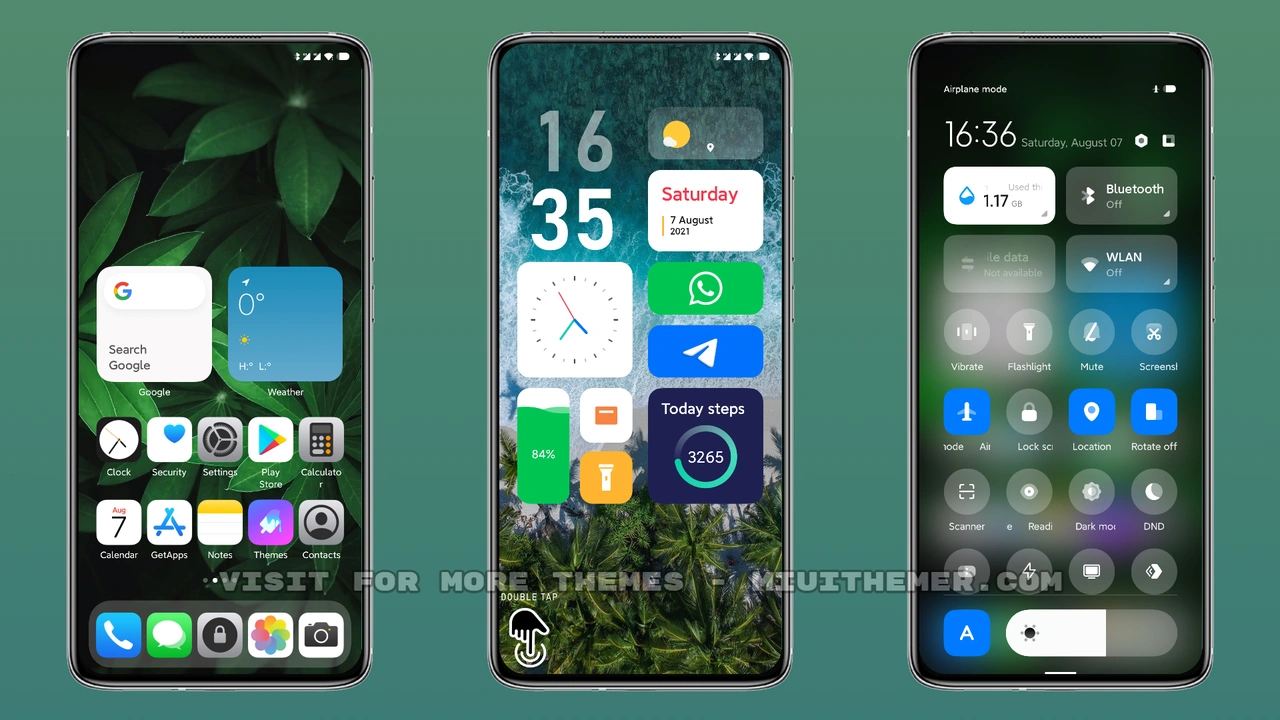 LANDSCAPE OS MIUI theme with iOS Icons for Xiaomi and Redmi devices - MIUI Themer