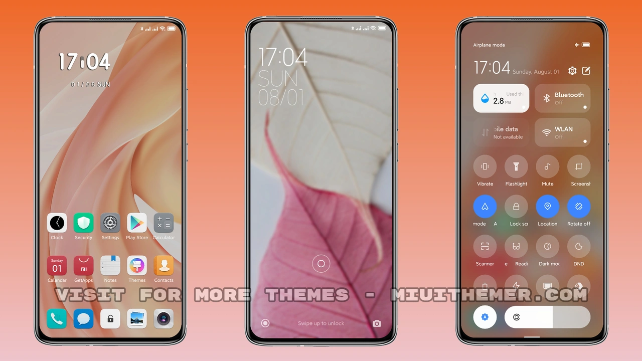 LEAF OS MIUI theme with Huawei EMUI Icons for Xiaomi and Redmi devices - MIUI Themer