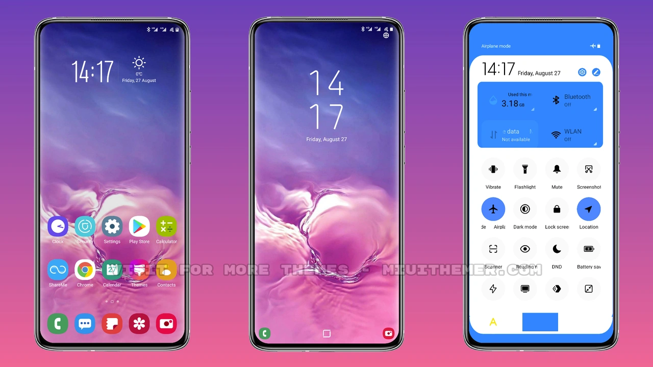 One Ui Dual v12 MIUI theme for Xiaomi and Redmi devices - MIUI Themer