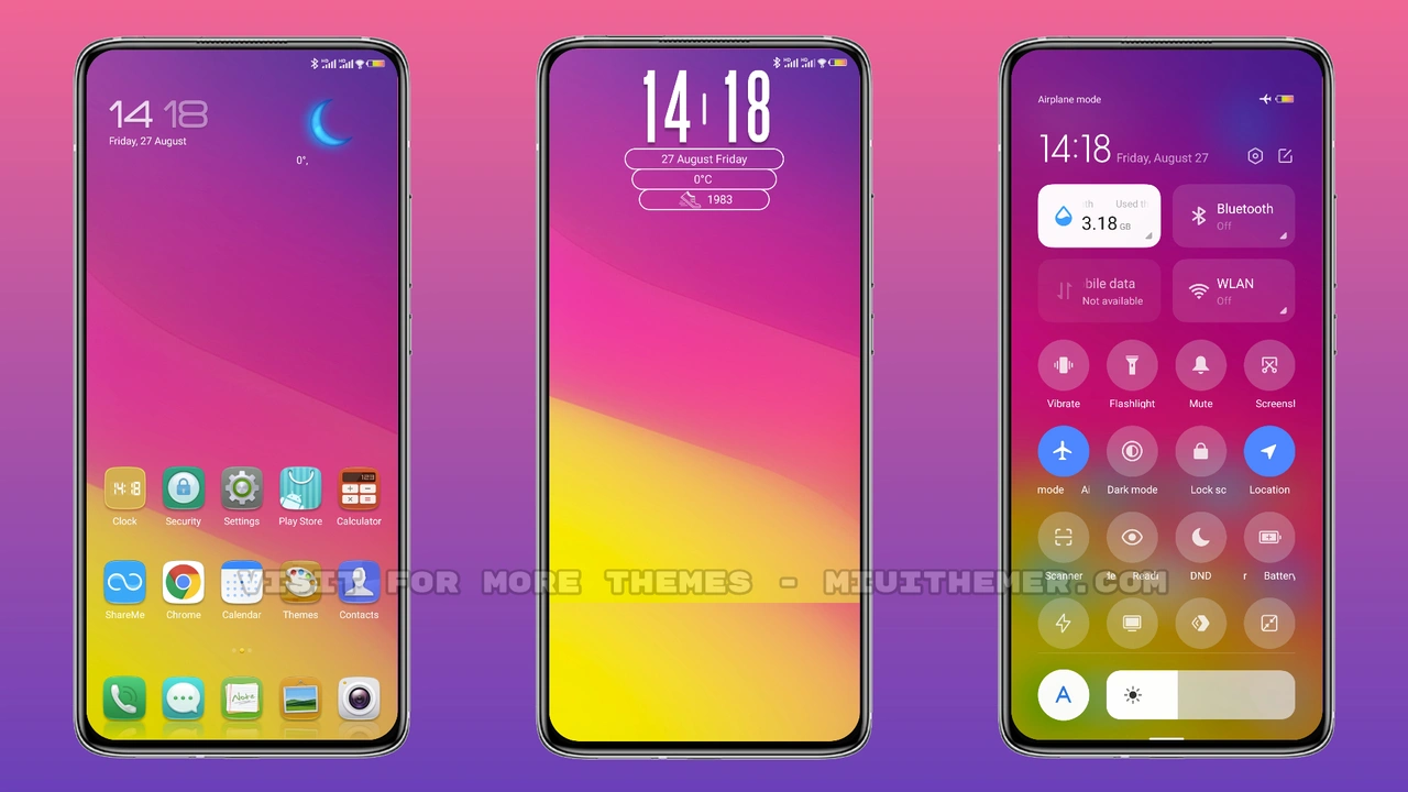 Oppo Color MIUI theme for Xiaomi and Redmi devices - MIUI Themer