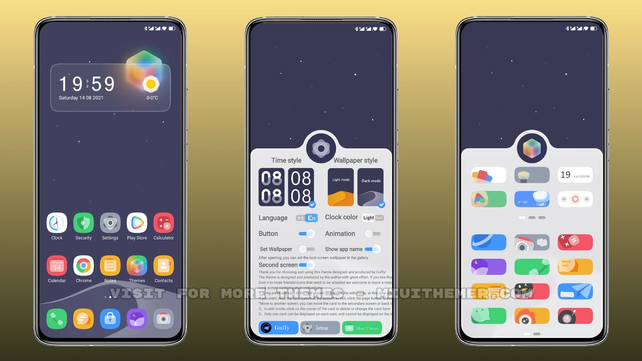 Origin os v12 MIUI theme for Xiaomi and Redmi devices - MIUI Themer
