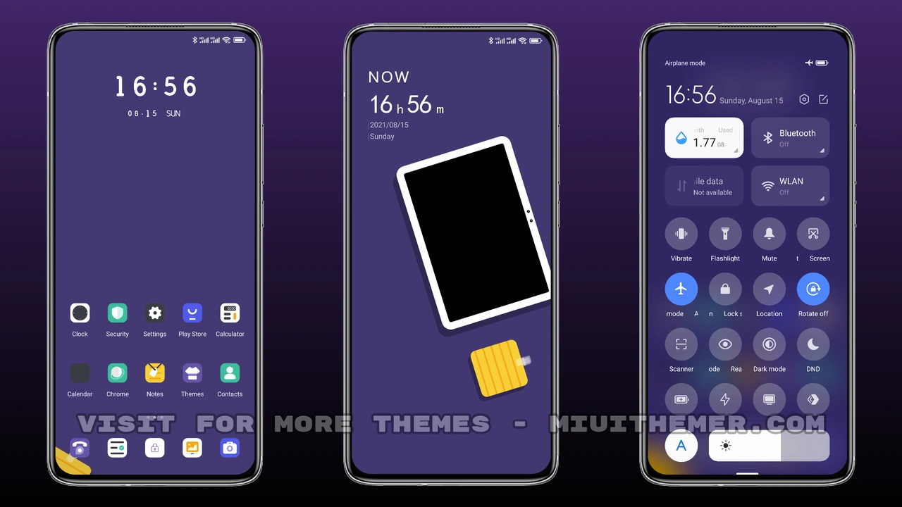 Tablet notes MIUI theme for Xiaomi and Redmi devices - MIUI Themer