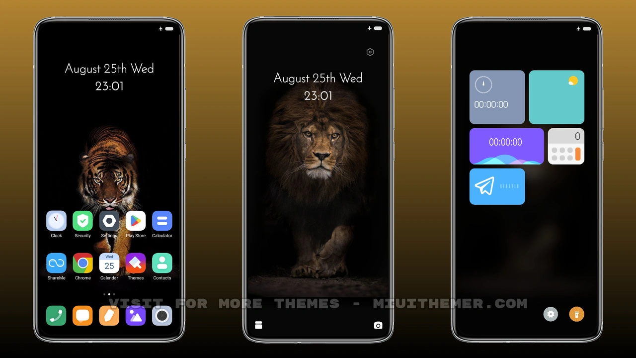 WILD CAT MIUI theme for Xiaomi and Redmi devices - MIUI Themer