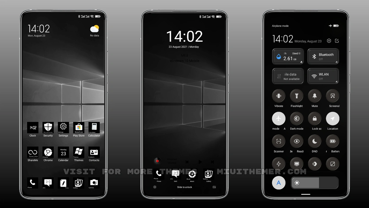 Windows 10 Mobile MIUI dark theme for Xiaomi and Redmi devices - MIUI ...