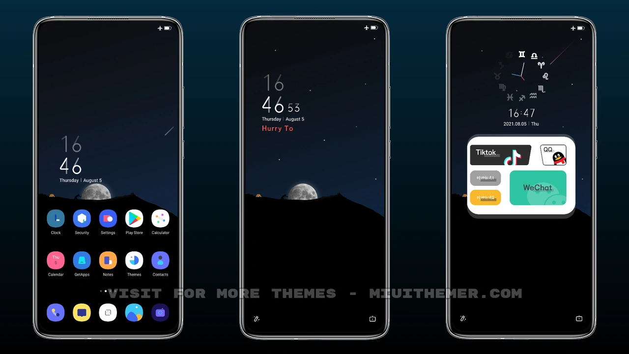 Wizz dark MIUI theme for Xiaomi and Redmi devices - MIUI Themer