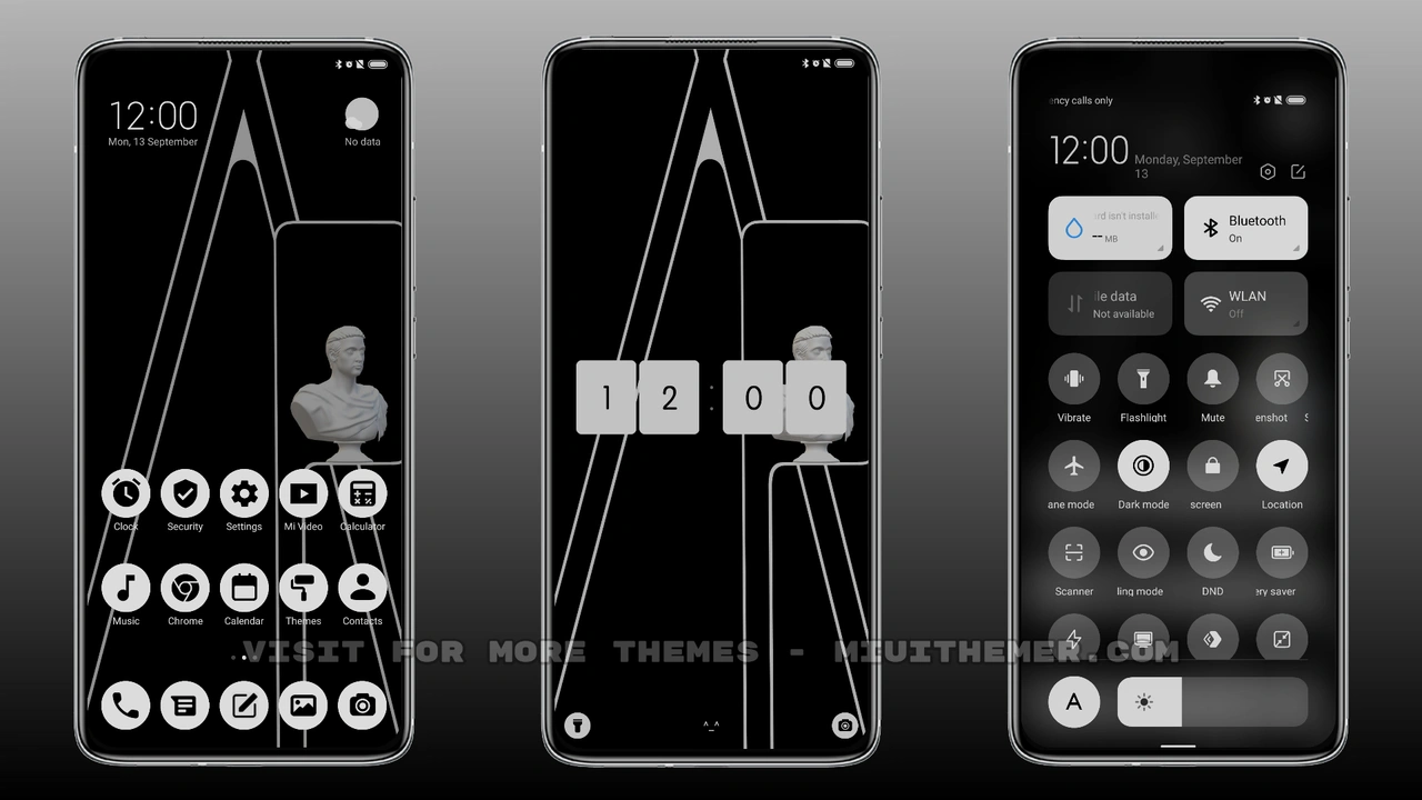 AlphaUI_Project dark MIUI theme for Xiaomi and Redmi devices - MIUI Themer