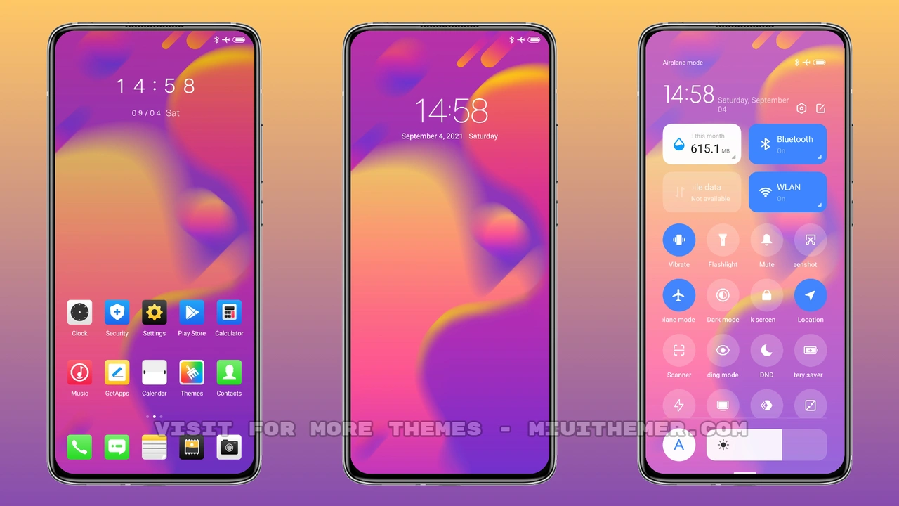 Color Wallpapers MIUI theme for Xiaomi and Redmi devices - MIUI Themer