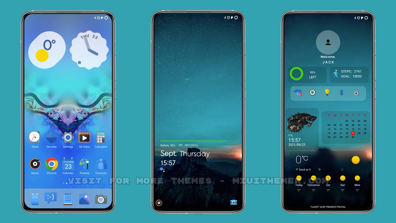 Fluent UI 2.0 -P.A MIUI theme for Xiaomi and Redmi devices - MIUI Themer