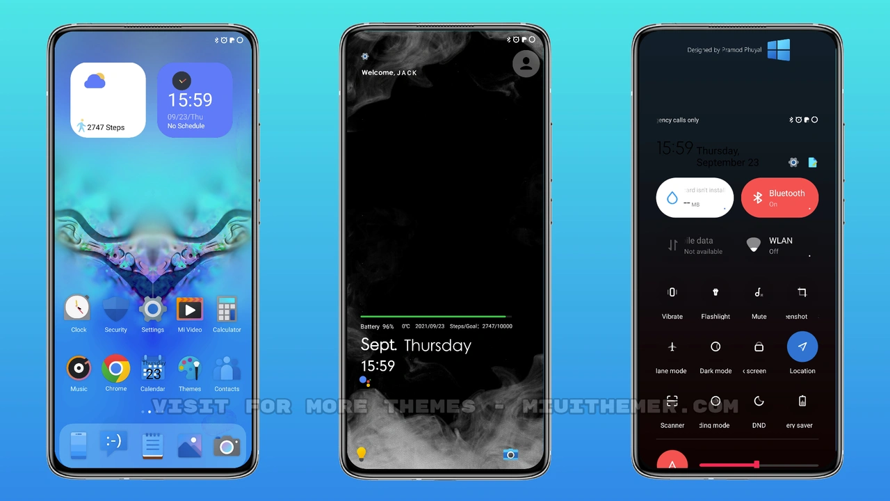 Fluent UI -P.A MIUI theme for Xiaomi and Redmi devices - MIUI Themer