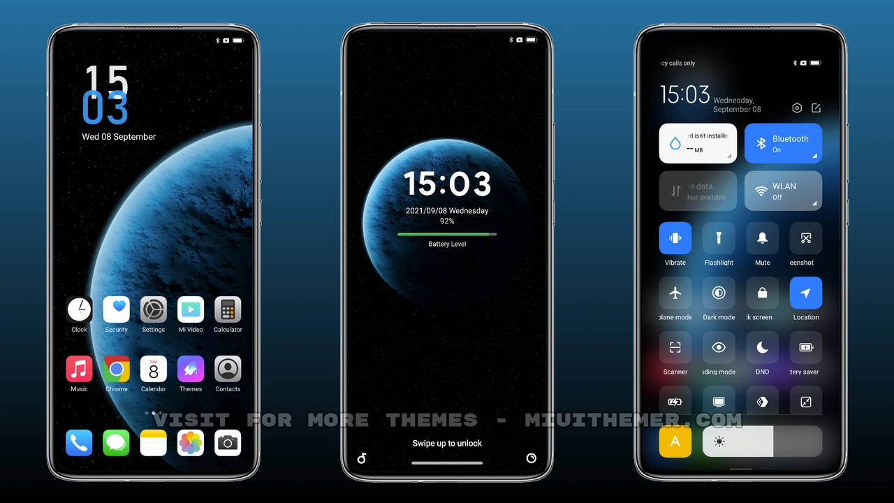 Future ios MIUI theme with iOS style for Xiaomi and Redmi devices ...