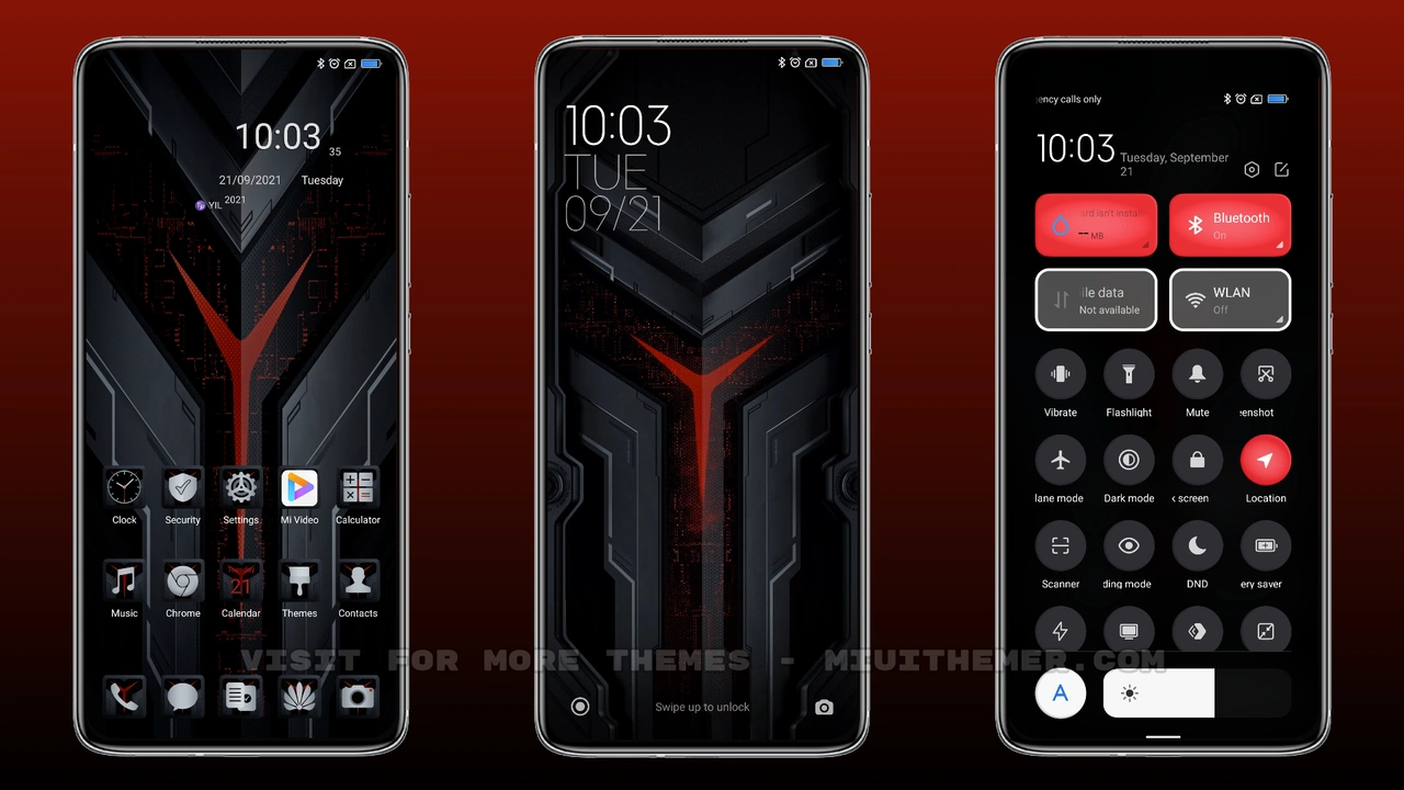Legion MIUI theme for Xiaomi and Redmi devices - MIUI Themer