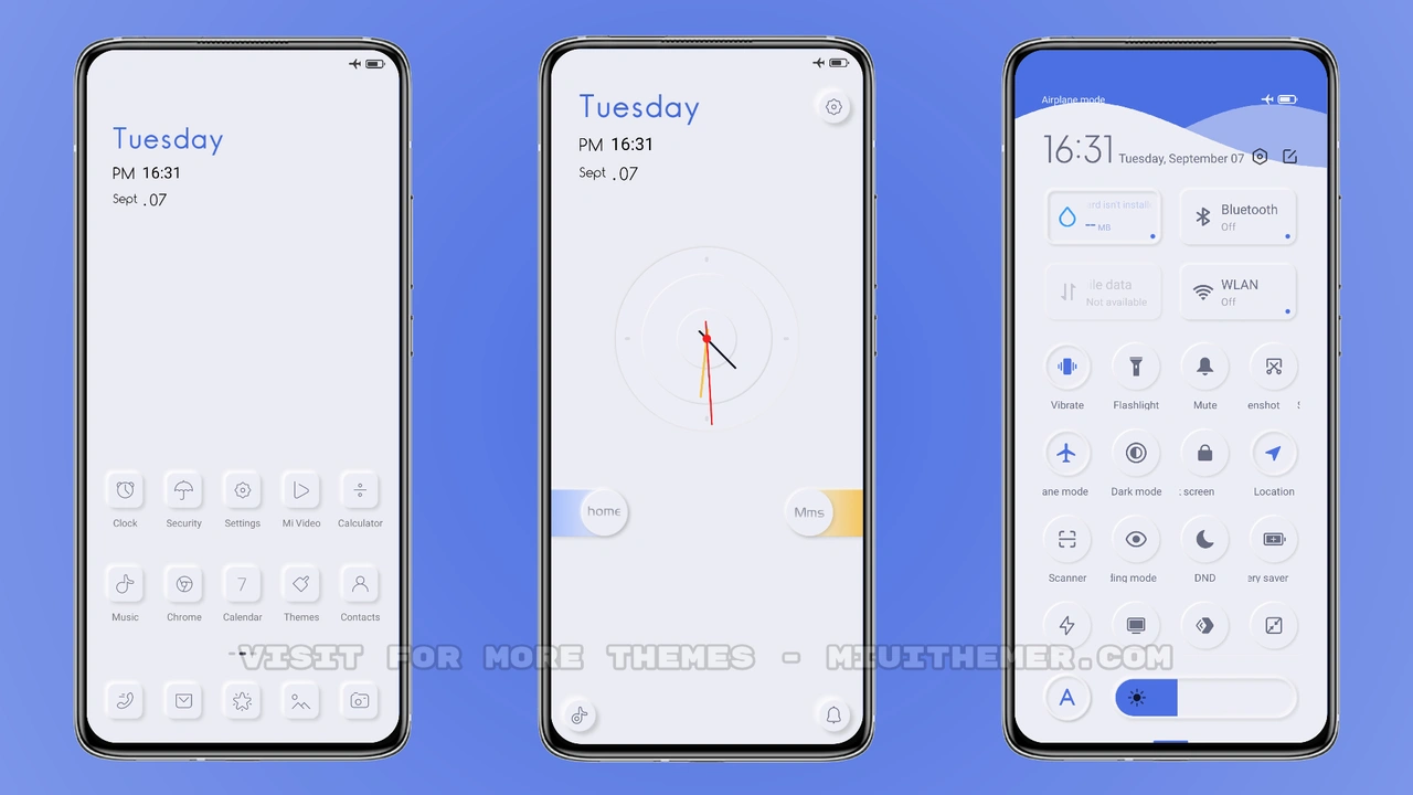 Neumorphism MIUI theme for Xiaomi and Redmi devices - MIUI Themer