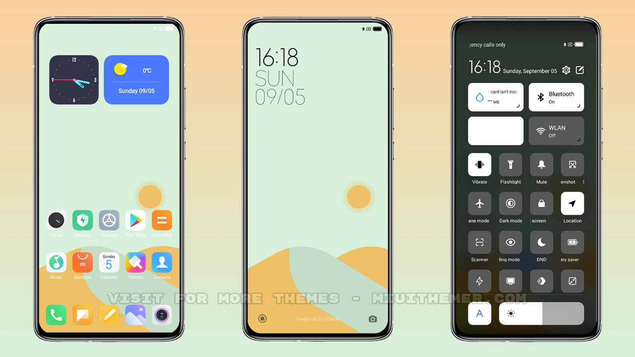 ORIGIN OS MIX 12 MIUI theme for Xiaomi and Redmi devices - MIUI Themer