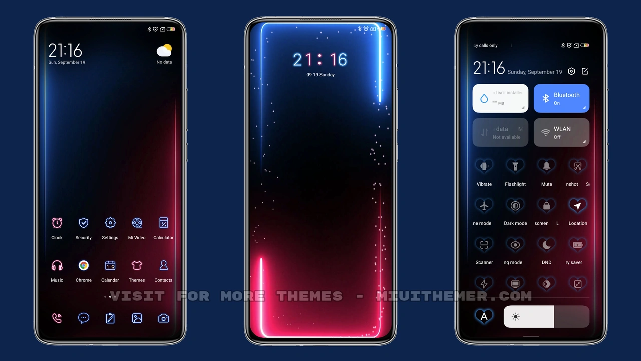 lines color MIUI theme for Xiaomi and Redmi devices - MIUI Themer