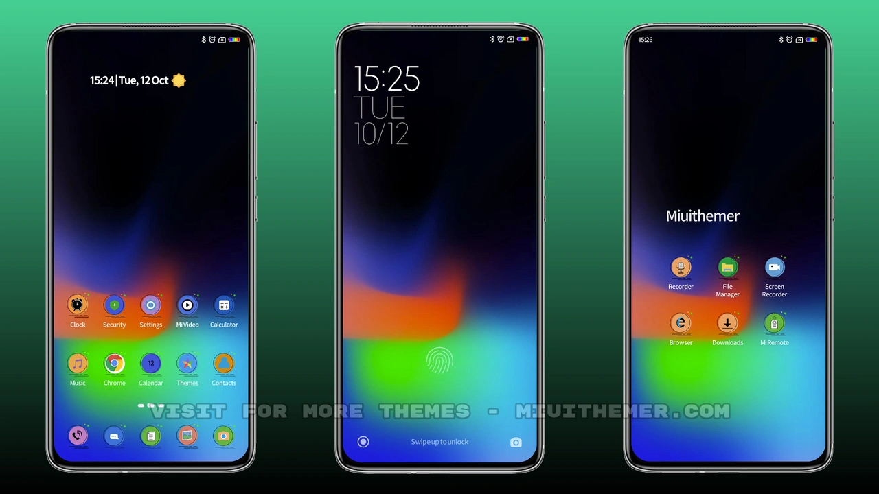 Abstract dream V12 MIUI theme for Xiaomi and Redmi devices - MIUI Themer