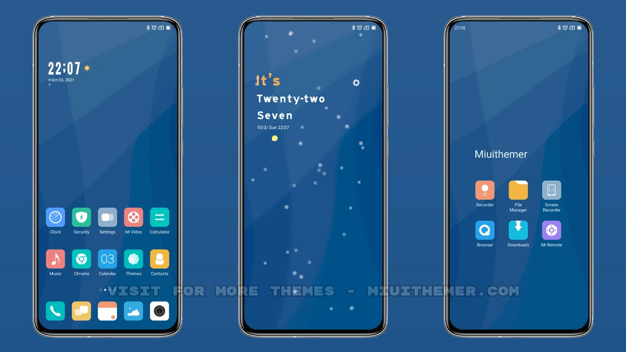 B ten v12 MIUI theme for Xiaomi and Redmi devices - MIUI Themer