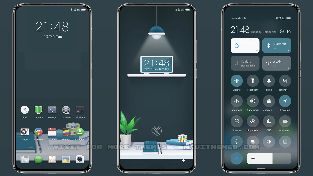 Desktop ornaments MIUI theme for Xiaomi and Redmi devices - MIUI Themer