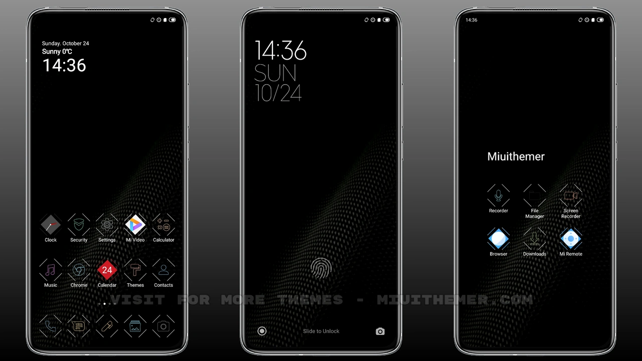 Droid Turbo MIUI theme for Xiaomi and Redmi devices - MIUI Themer