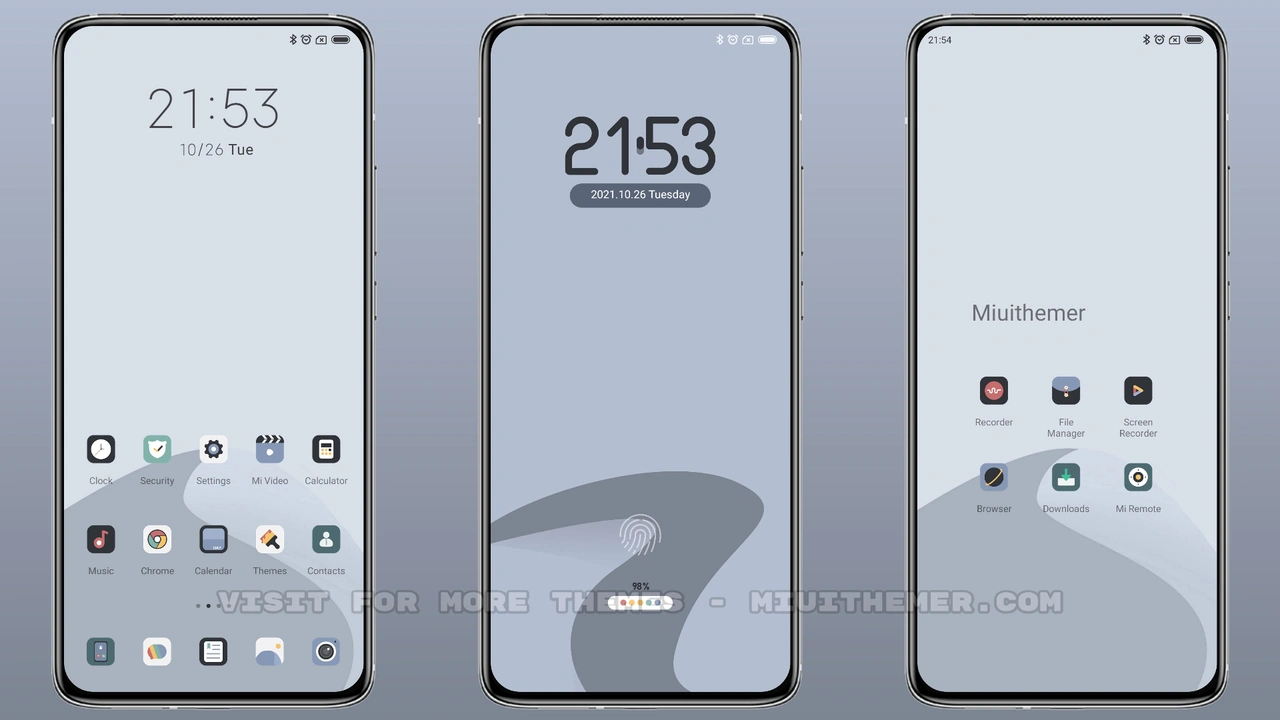 Light gray MIUI theme for Xiaomi and Redmi devices - MIUI Themer