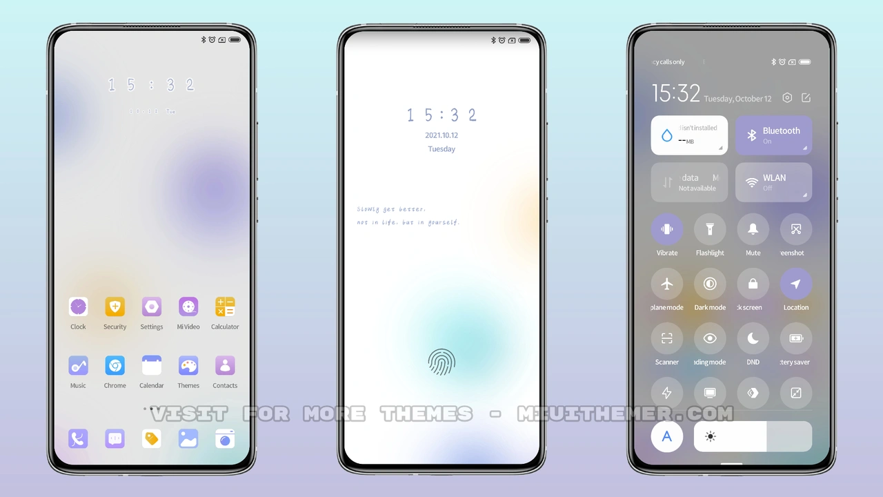 Round colored ball MIUI theme for Xiaomi and Redmi devices - MIUI Themer