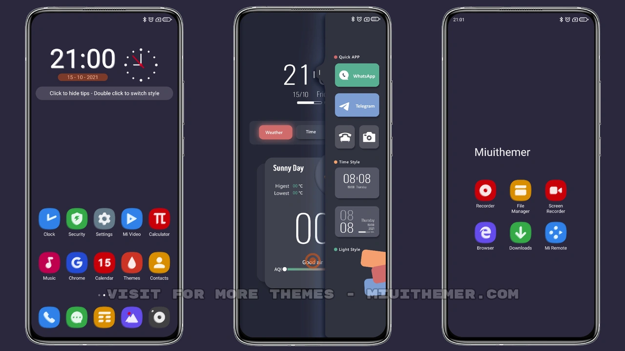 Solo DARK MIUI theme for Xiaomi and Redmi devices - MIUI Themer