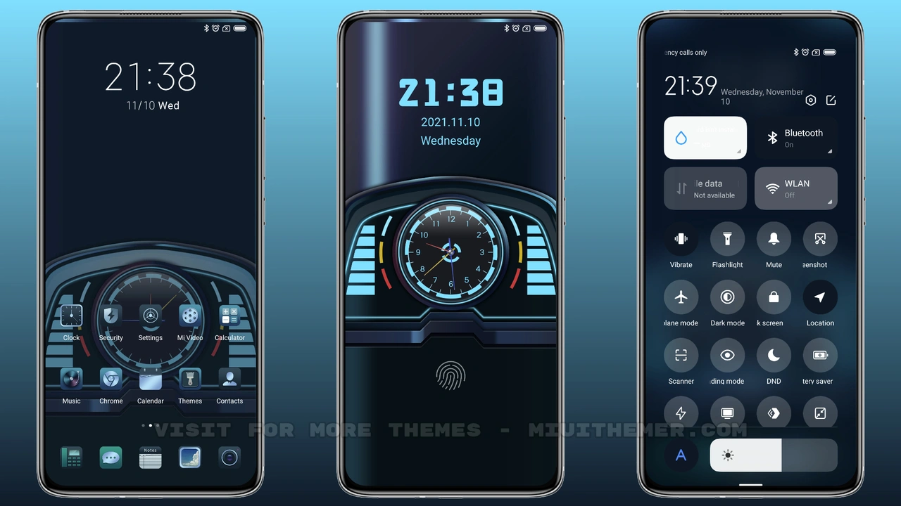 Car panel MIUI theme for Xiaomi and Redmi devices - MIUI Themer
