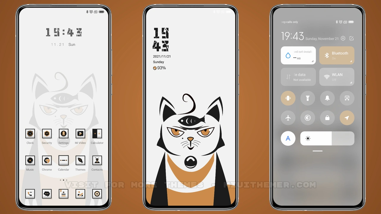 Dumb cat announce MIUI theme for Xiaomi and Redmi devices - MIUI Themer