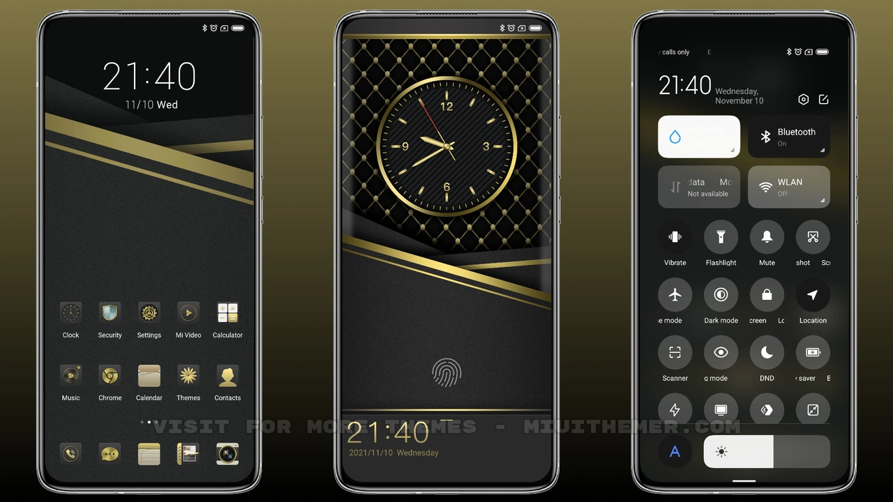 Frame clock MIUI theme for Xiaomi and Redmi devices - MIUI Themer