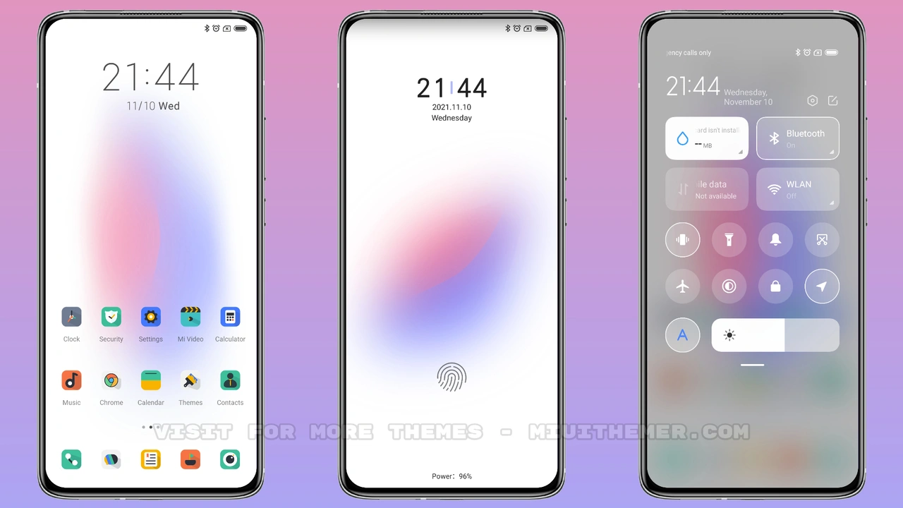 Light gradient MIUI theme for Xiaomi and Redmi devices - MIUI Themer