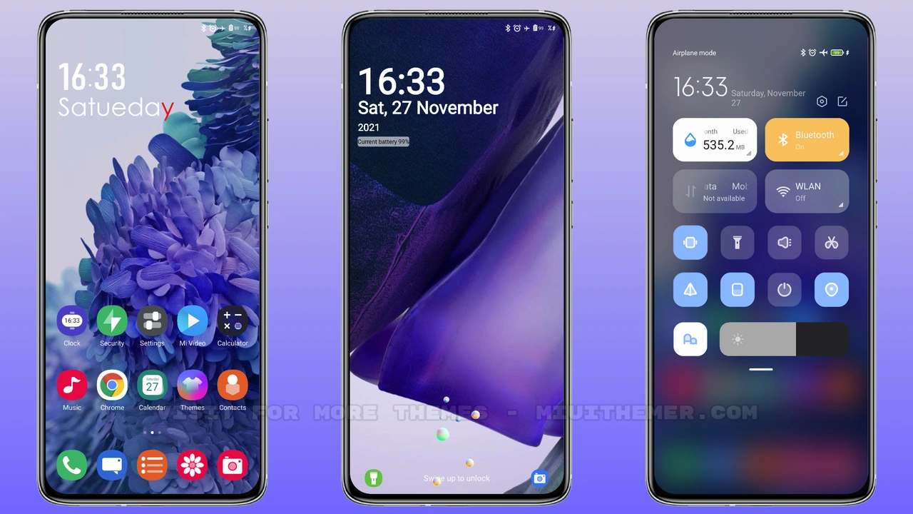 Best OneUI style theme One v2 theme for MIUI 12 - MIUI Themer