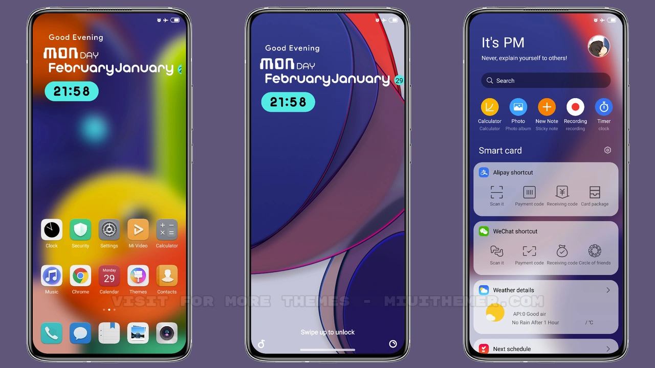 ROUND OUTLINE V-2 MIUI theme with EMUI Icons for MIUI 12/12.5 - MIUI Themer