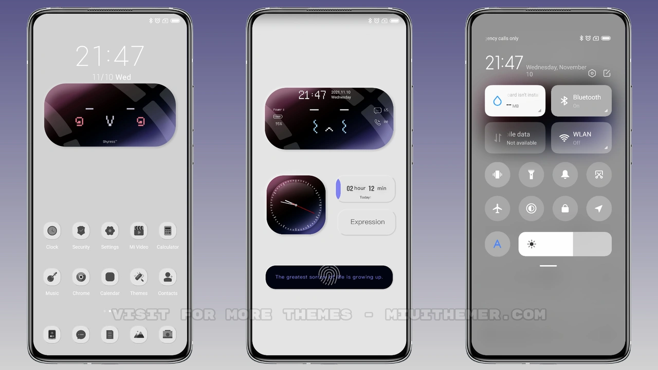 Show emoticon MIUI theme for Xiaomi and Redmi devices - MIUI Themer