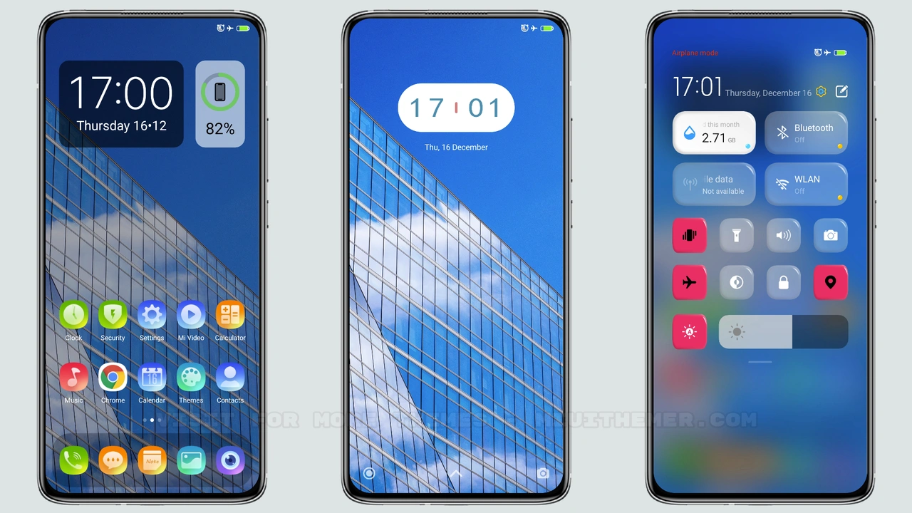 BlueOs MIUI theme for Xiaomi and Redmi devices - MIUI Themer