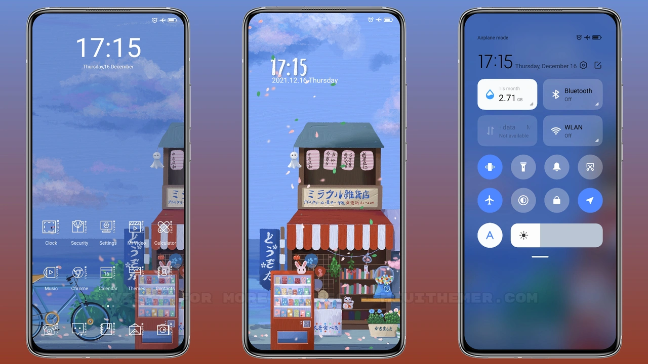 Grocery Store MIUI theme for Xiaomi and Redmi devices - MIUI Themer