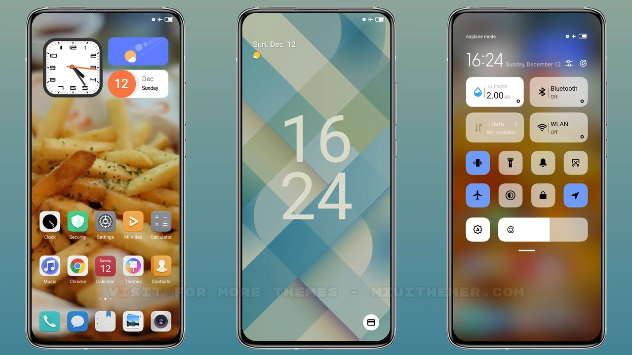 P_Final 12.5 theme with EMUI Icons for MIUI 12 - MIUI Themer