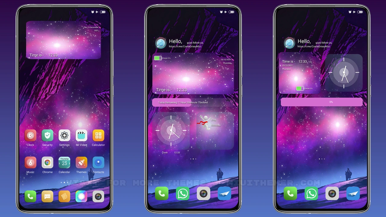 Ros universe MIUI theme for Xiaomi and Redmi devices - MIUI Themer