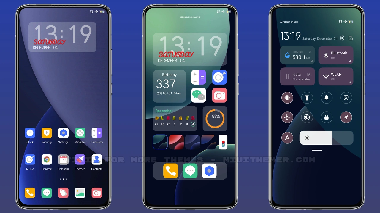 Ui 15 v12 MIUI theme for Xiaomi and Redmi devices - MIUI Themer