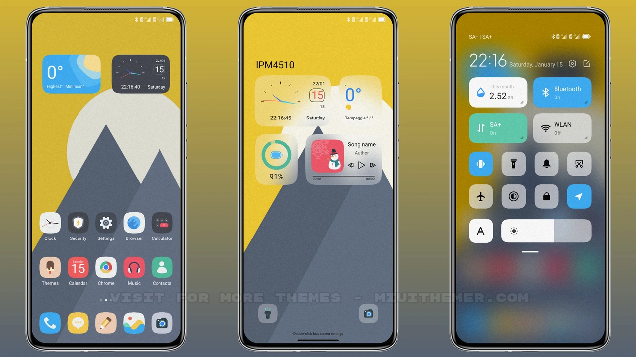 Living OS MIUI theme for Xiaomi and Redmi devices - MIUI Themer