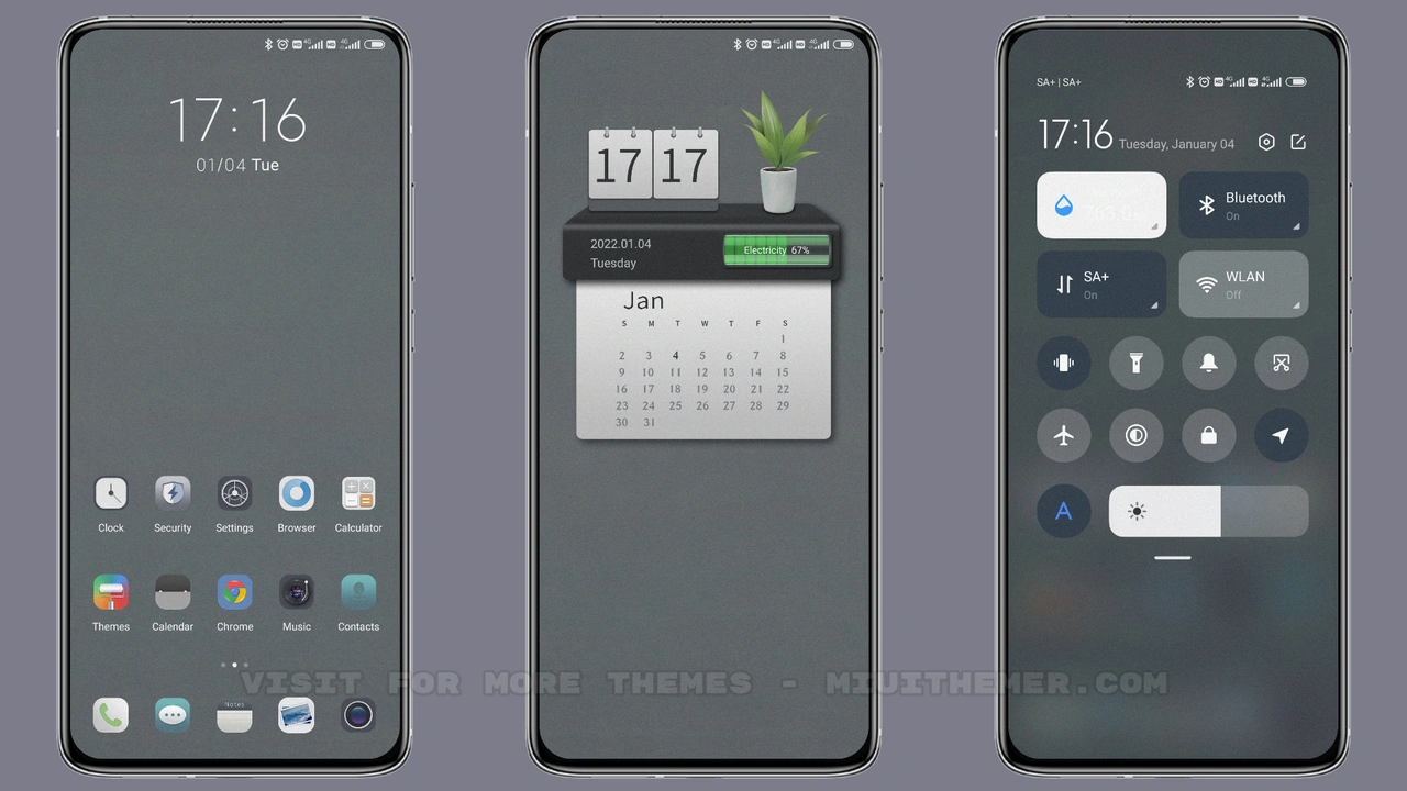 Nostalgic calendar MIUI theme for Xiaomi and Redmi devices - MIUI Themer
