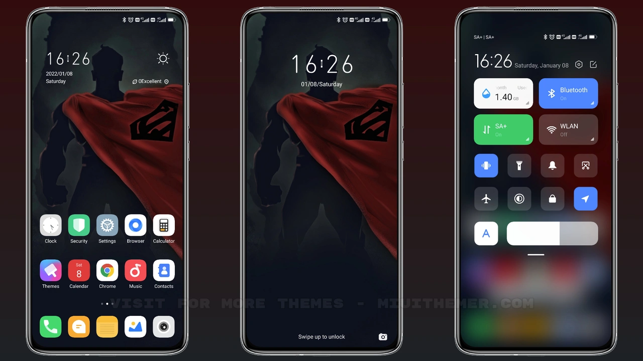 Super OS MIUI theme for Xiaomi and Redmi devices - MIUI Themer